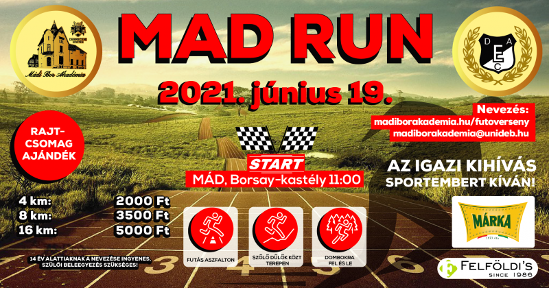II. MAD RUN - Mádi FUTÁS! | Mádi Bor Akadémia